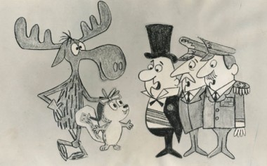 Van Citters exploring "The Art of Jay Ward"