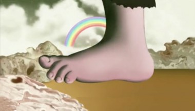 Monty Python Art Foot