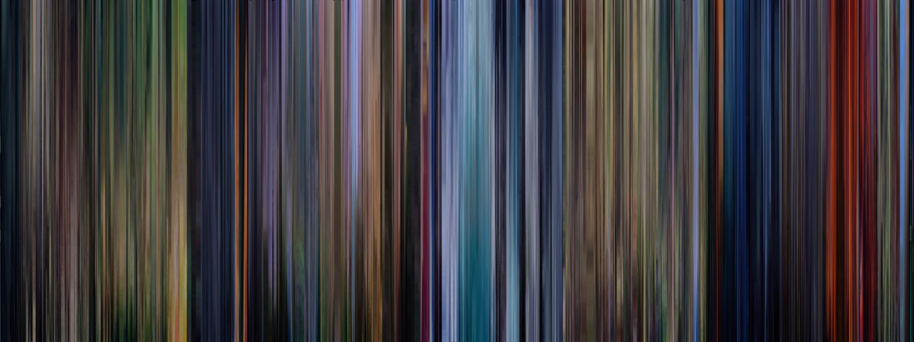 Movie Barcode Compresses Entire Movies into A Single Image