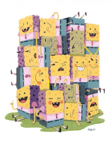Sponsor News: "SpongeBob SquarePants" Art Show Opening at Gallery ...