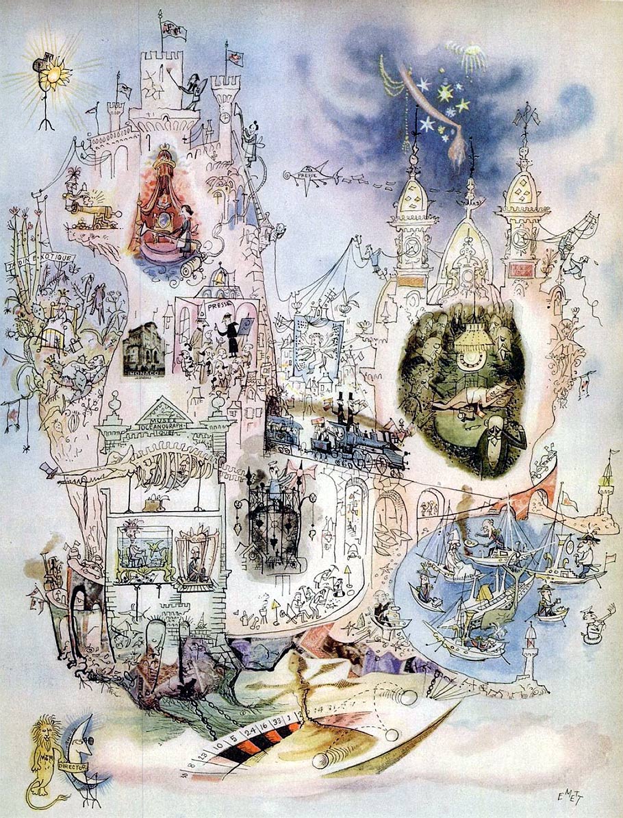 Largest Exhibition Ever Devoted To Cartoonist Rowland Emett Opens This ...