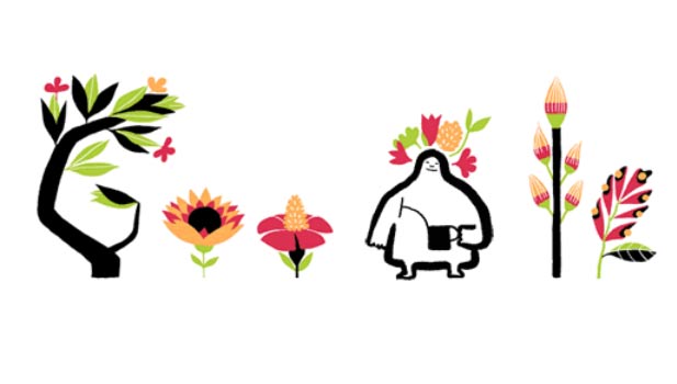 Eleanor Davis Creates Google's Spring Equinox Doodle [Updated]