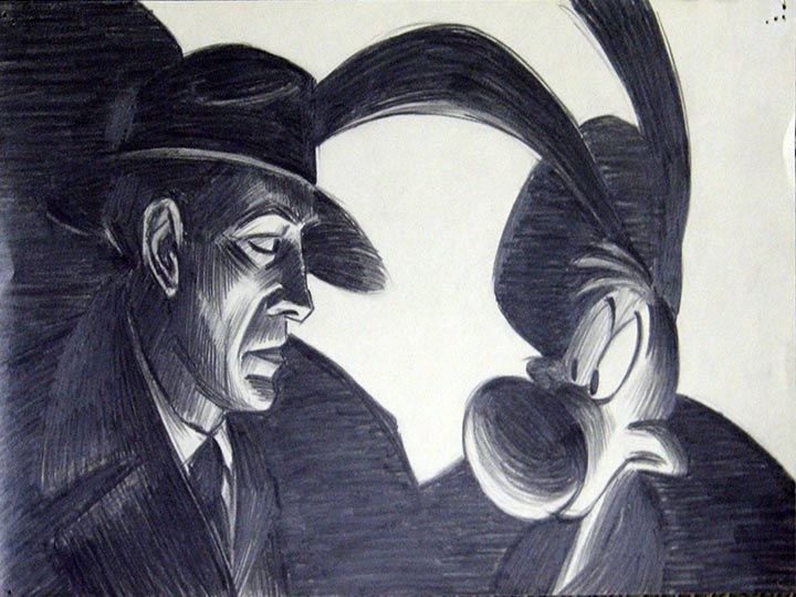 Watch Footage of the Unmade 'Who Framed Roger Rabbit' with Paul Reubens