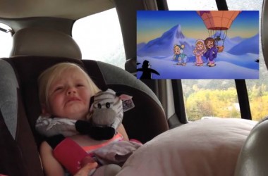 Toddler Defies Hollywood; Cries Over Hand-Drawn Animation