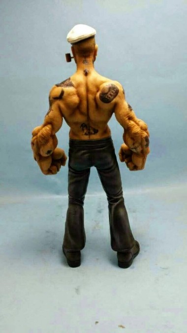 Creepy Hyperreal Popeye Sculpture Can Be Yours For $300