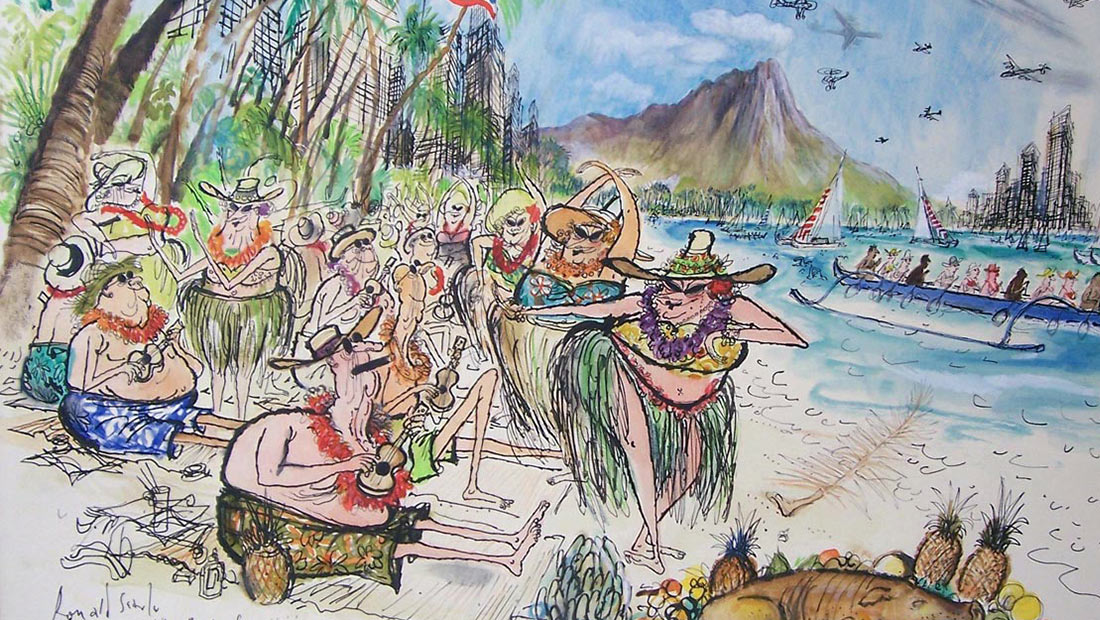 Ronald Searle Archives | Cartoon Brew