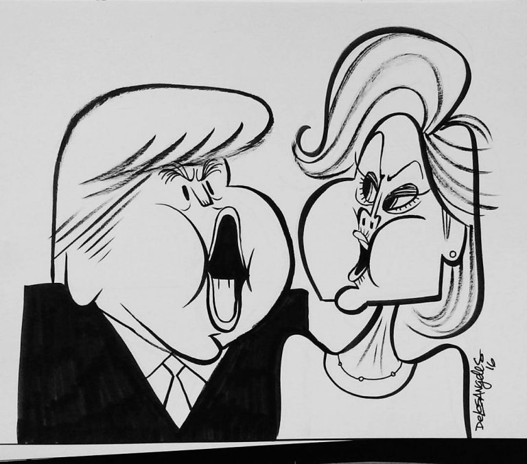 How Animation Artists See Donald Trump and Hillary Clinton (Updated)