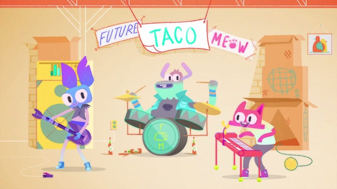 'Future! Taco! Meow!' by Greg Gunn and Reza Rasoli