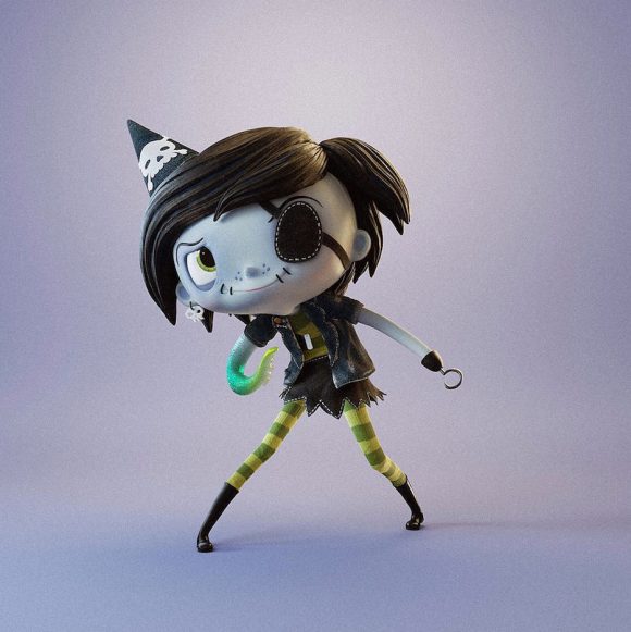 Nitrogen On Board To Animate Scarygirl Feature 'Arkie'