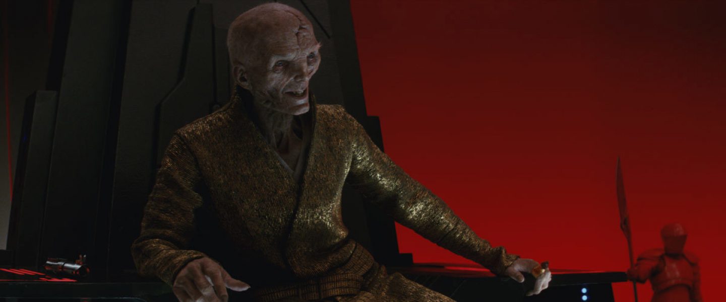 The Evolution of Snoke In 'The Last Jedi': From Andy Serkis To Animation