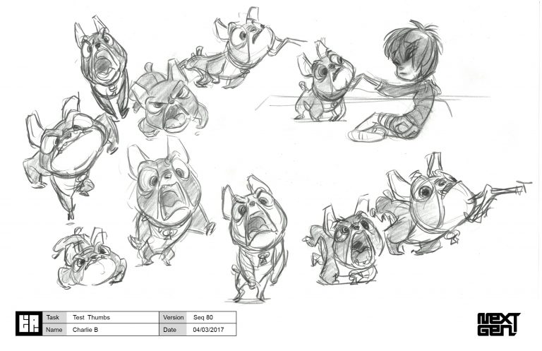 A Behind-The-Scenes Look At The Art Of Netflix's 'Next Gen' (Exclusive ...