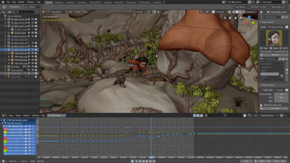 Step-By-Step: Breaking Down Blender's New 'Spring' Short
