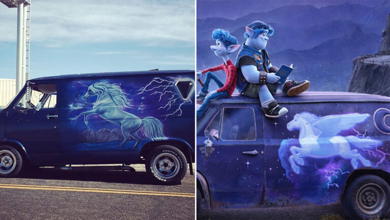 Disney Sued By Artist Over Unicorn Van in Pixar's 'Onward' - UPDATED