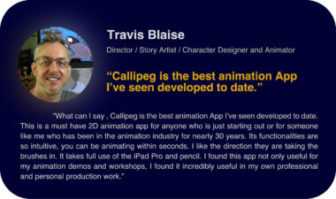 The Callipeg App Offers An Intuitive New Way To Do 2D Animation On An Ipad