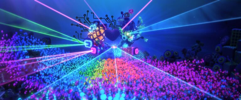 How The Colorful Musical Environments Of 'Trolls World Tour' Were Created