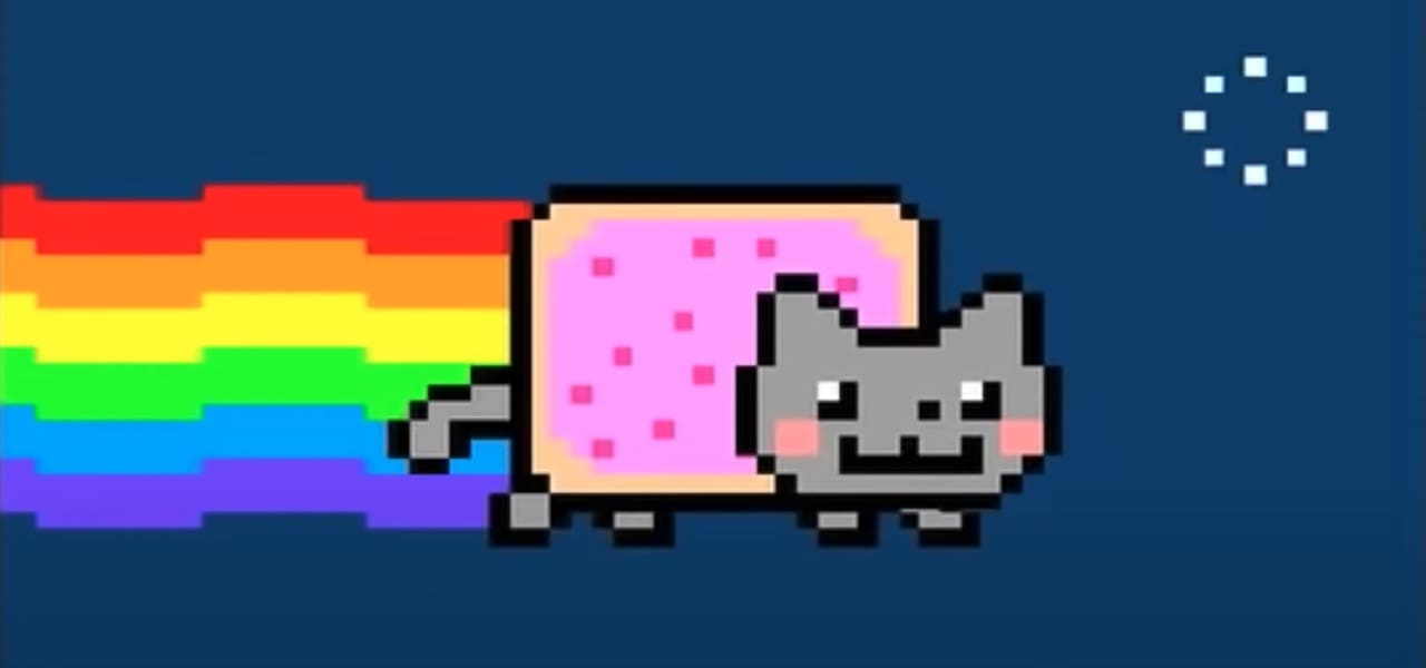Mexican Nyan Cat Gif Nyan Cat Pixel Art Animal Art