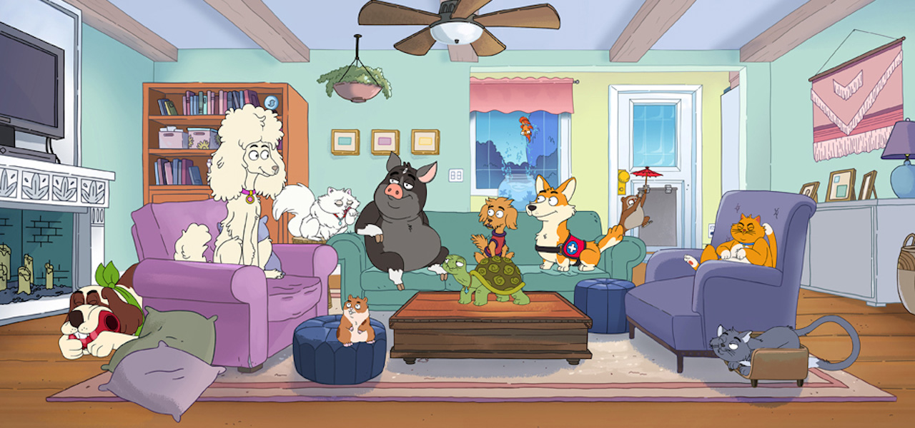 House Break In Cartoon