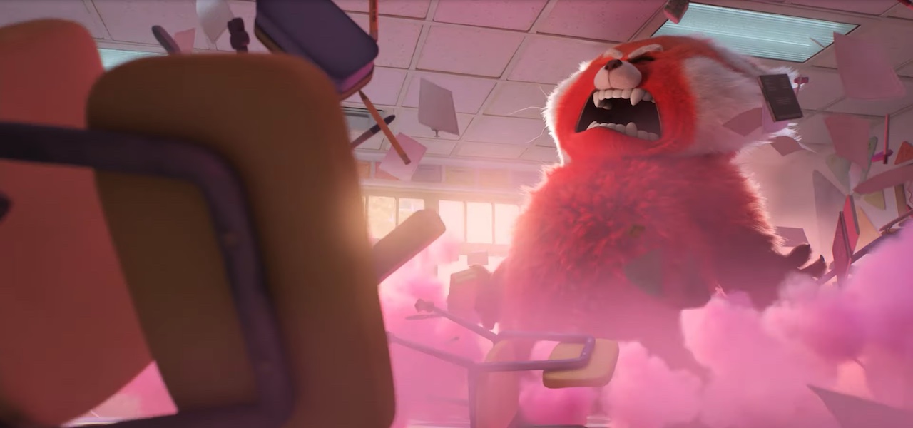 An Anxious Red Panda Causes Havoc In The First Trailer For Pixar's ...