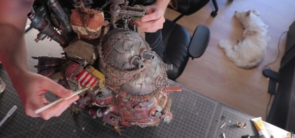 Crafter Builds Incredibly Detailed 'Howl's Moving Castle' Model That ...