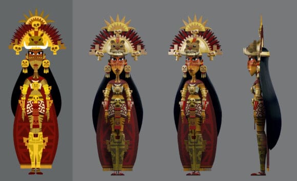Series Craft: Designing The Elaborate Costumes In 'Maya And The Three'