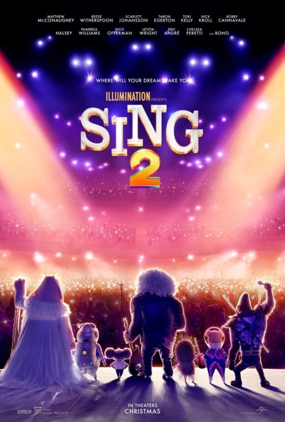 Bono's Rock Lion Joins U2 Singalong In New 'Sing 2' Trailer