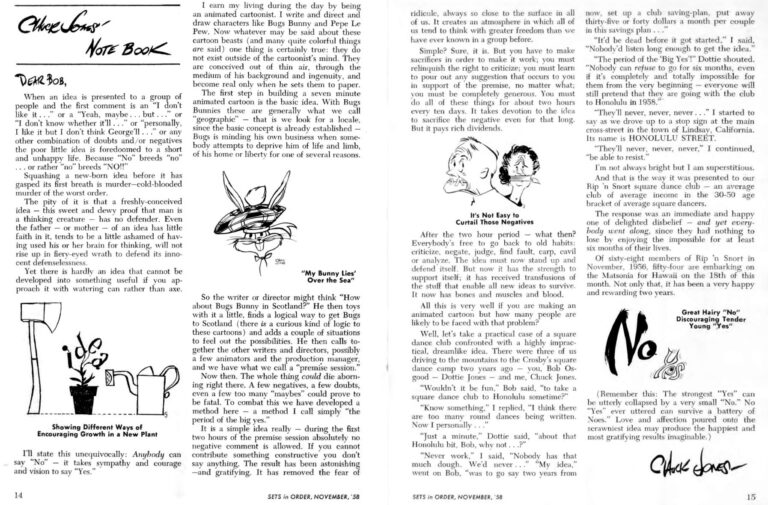 Chuck Jones, The Beatles, And The Power Of 'Yes': A Creative Lesson