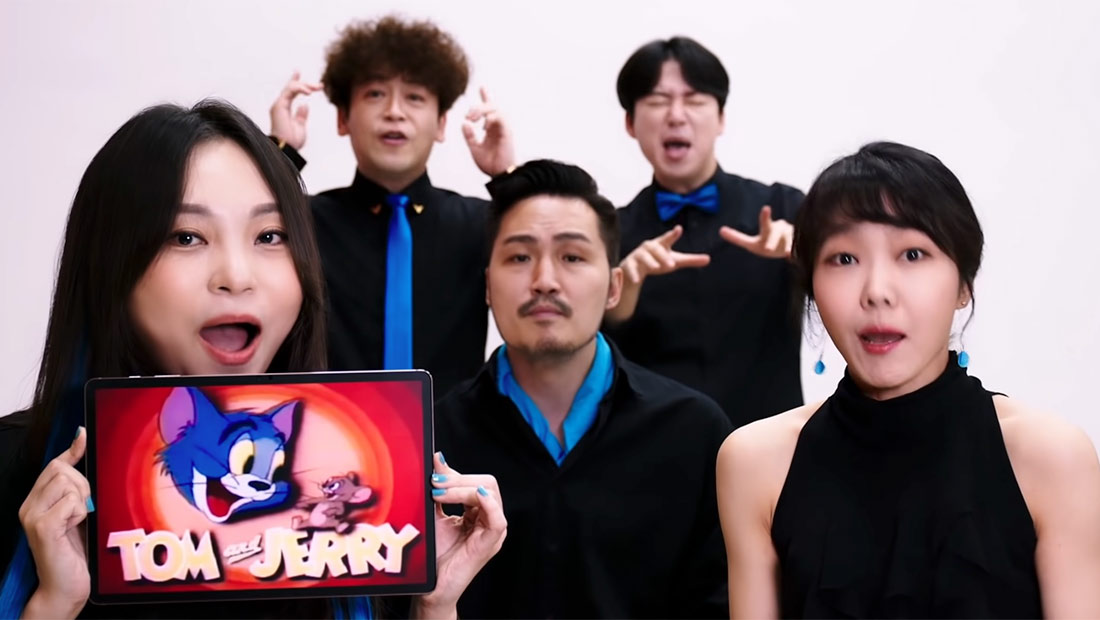 This Korean A Cappella Group Reimagines The Sounds Of 'Tom & Jerry ...