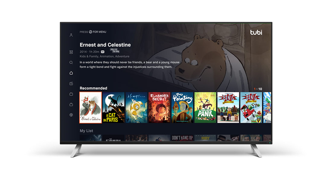 Tubi Is Expanding Its Animation Offerings With GKIDS Deal