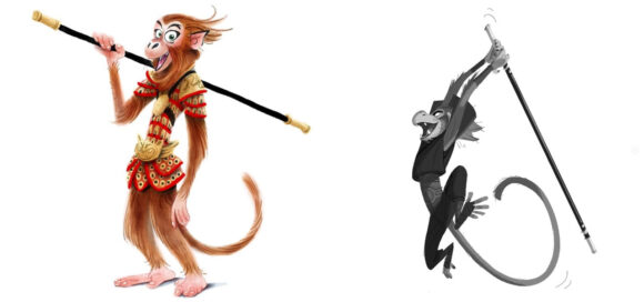 'The Monkey King' Artists Are Sharing Their Early Character Concepts ...