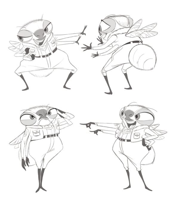 See How The Multi-Limbed Cast Of 'Inspector Sun And The Curse Of The ...