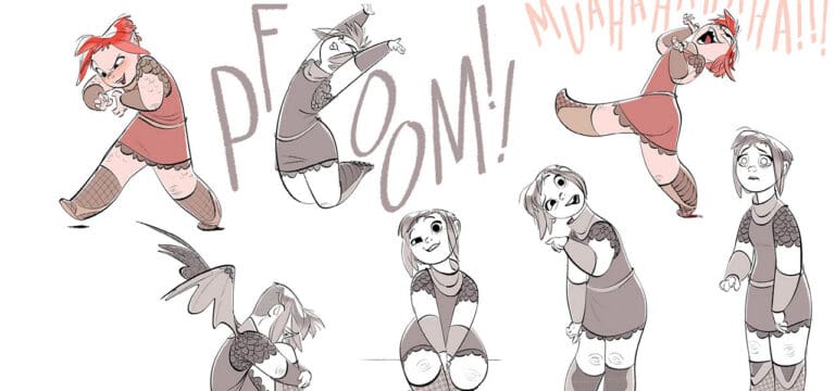 Netflix Has Released A 358-Page Multimedia Art Of Book For 'Nimona ...