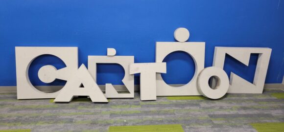 Iconic Cartoon Network Building Signage Sold Letter-By-Letter In Ebay ...