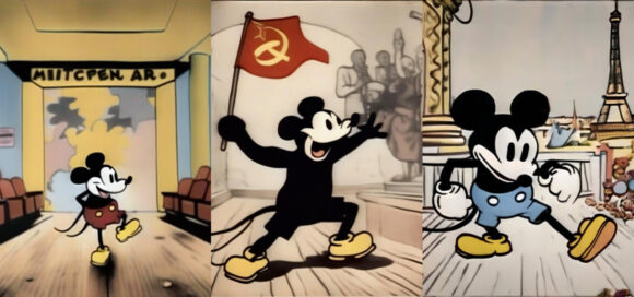This AI Model Is Trained On Public Domain Stills To Create Mickey Mouse Images