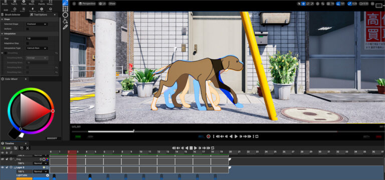 Praxinos' Odyssey, A New 2D Animation Tool Powered By Unreal Engine, Is Out Now