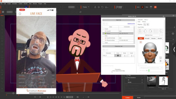 Learn How To Easily Turn Yourself Into An Animated Livestream Host With Cartoon Animator