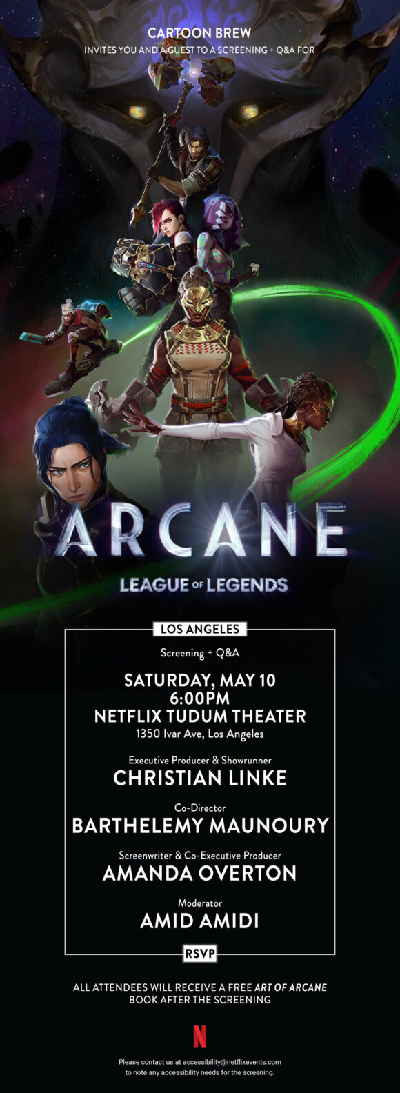 May 10 In LA: Attend ‘Arcane’ Screening And Q&A With Creators
