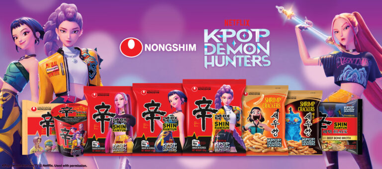 'K-Pop Demon Hunters,' Nongshim Launch Instant Noodle Collab