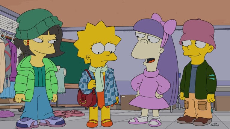 BTS Of 'The Simpsons' Fashion-Forward Season 37 Premiere