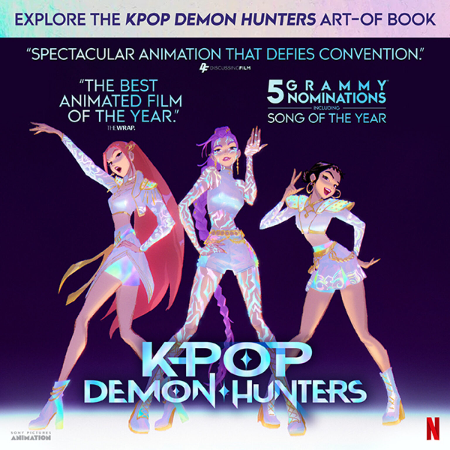 Netflix’s Unveils Digital 'K-Pop Demon Hunters' Art Of Book