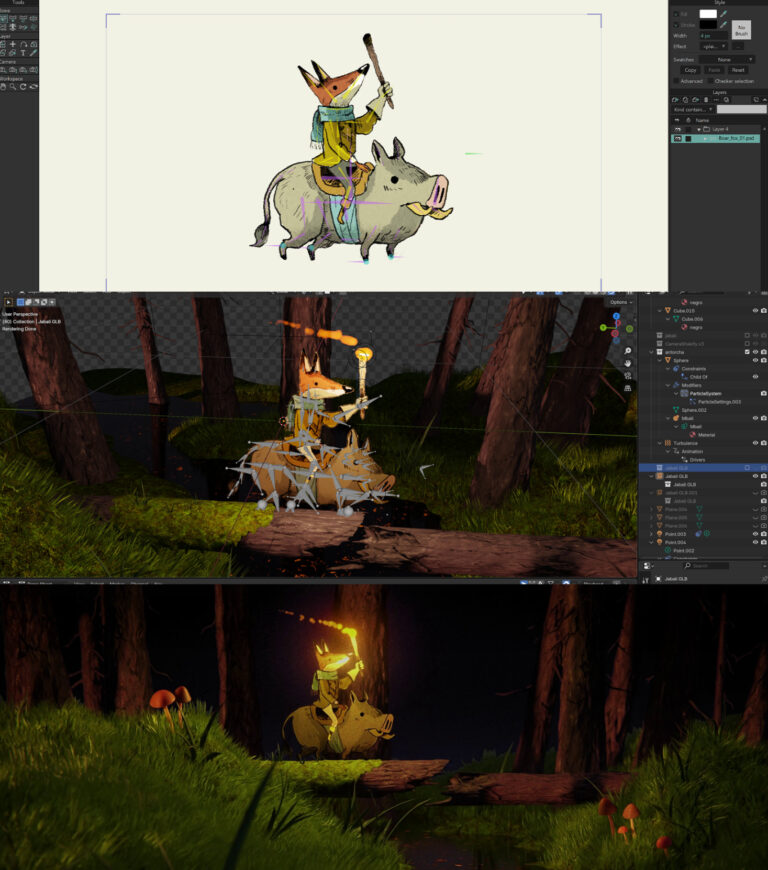 Moho Side Quest Update Brings 2D Rigs to Major Game Engines