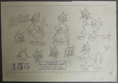 Barney Bear Model Sheets