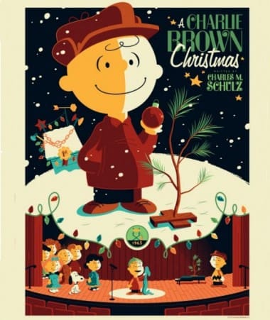 "Charlie Brown" posters by Tom Whelan