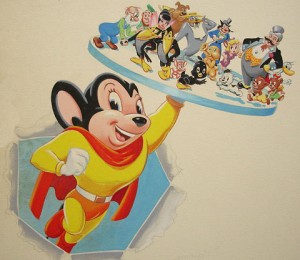 Mighty Mouse on again at Paramount